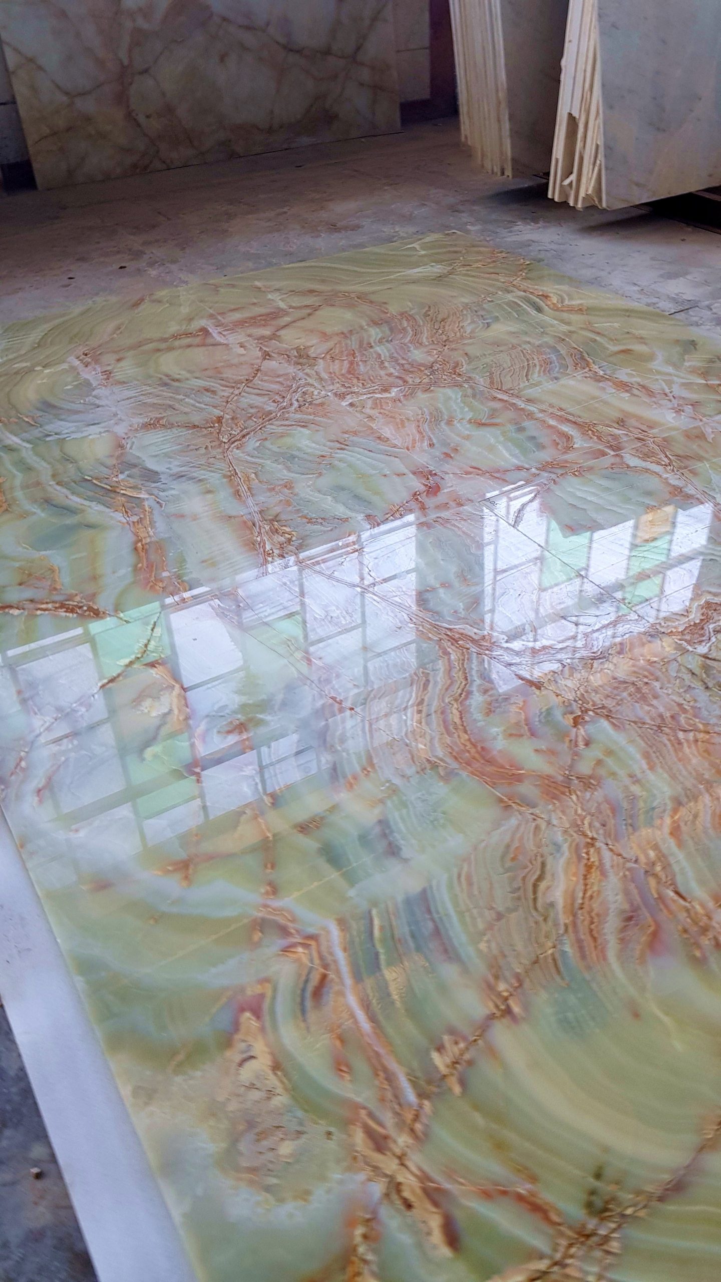 Green Onyx from Iran for Sale | Green Onyx Slab, Tile & block