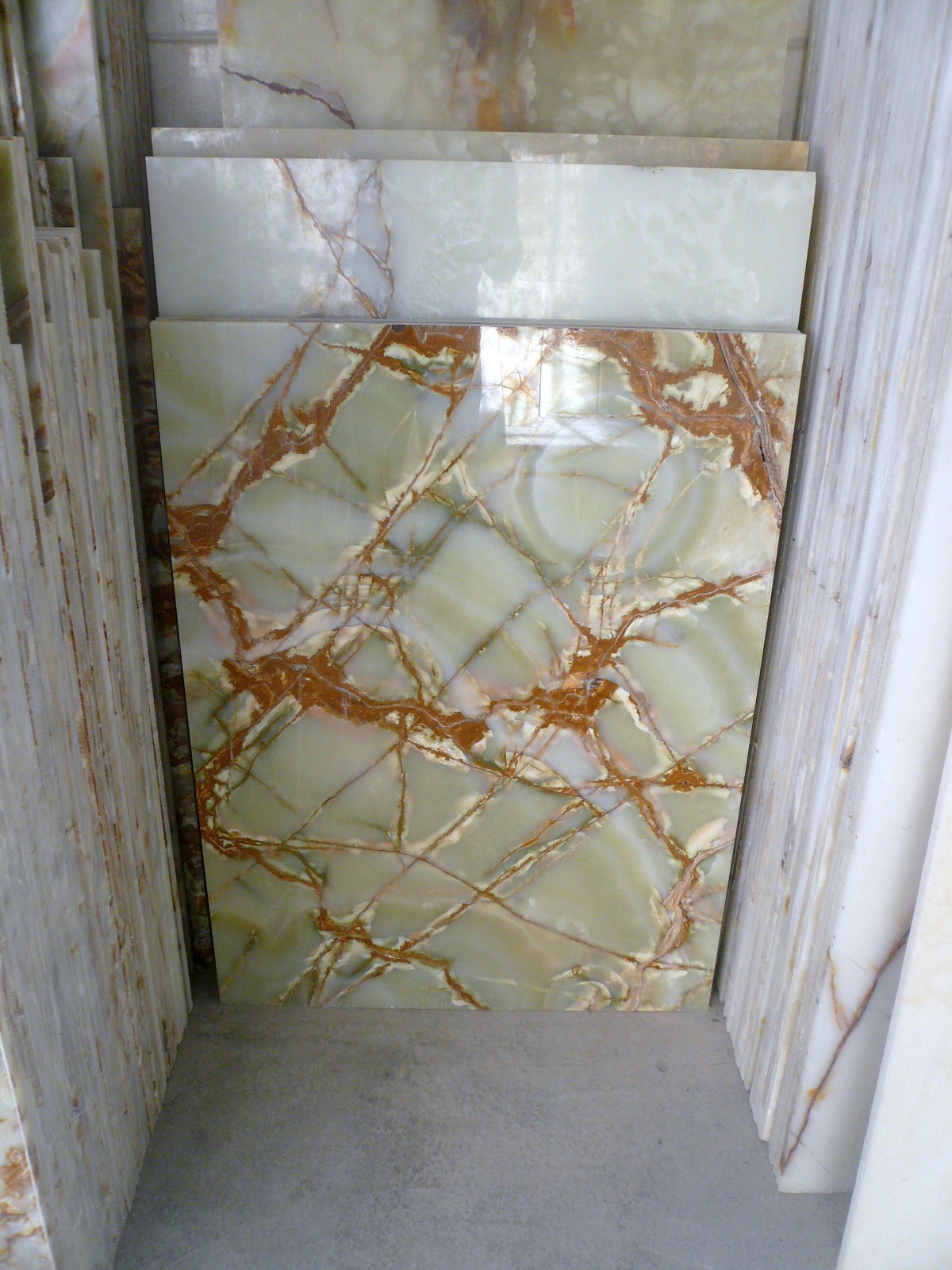 Green Onyx from Iran for Sale | Green Onyx Slab, Tile & block