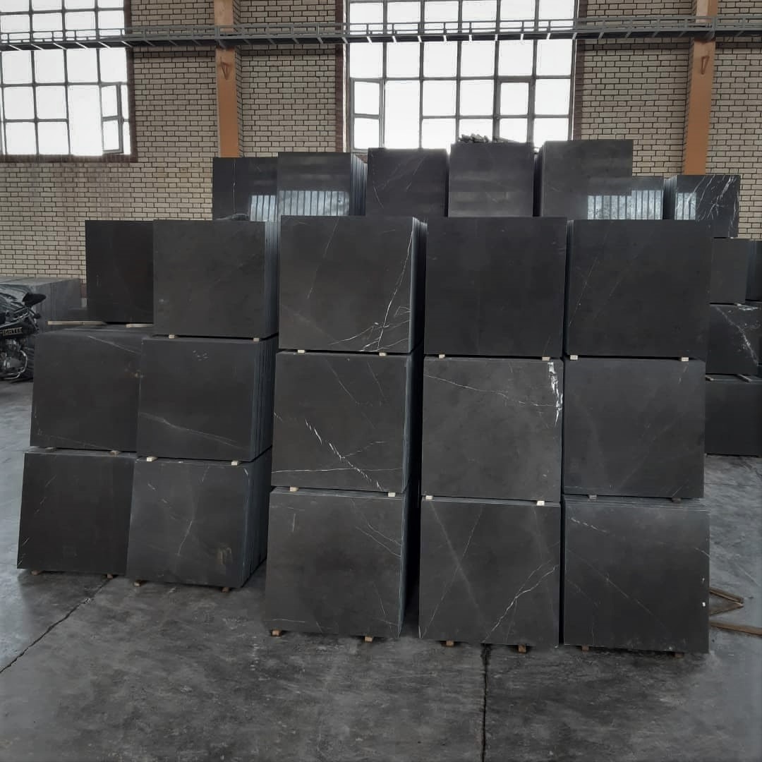 Pietra Grey Marble Stone Slab, Tile and Block from Iran for Sale