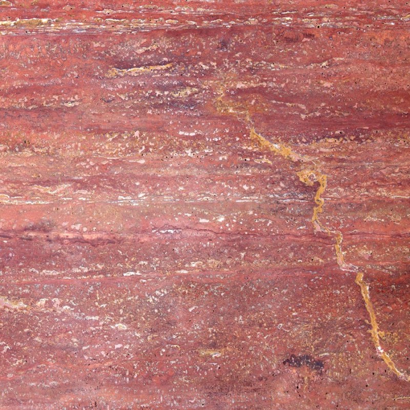 Red Travertine Stone Slab, Tile and Block from Iran for Sale