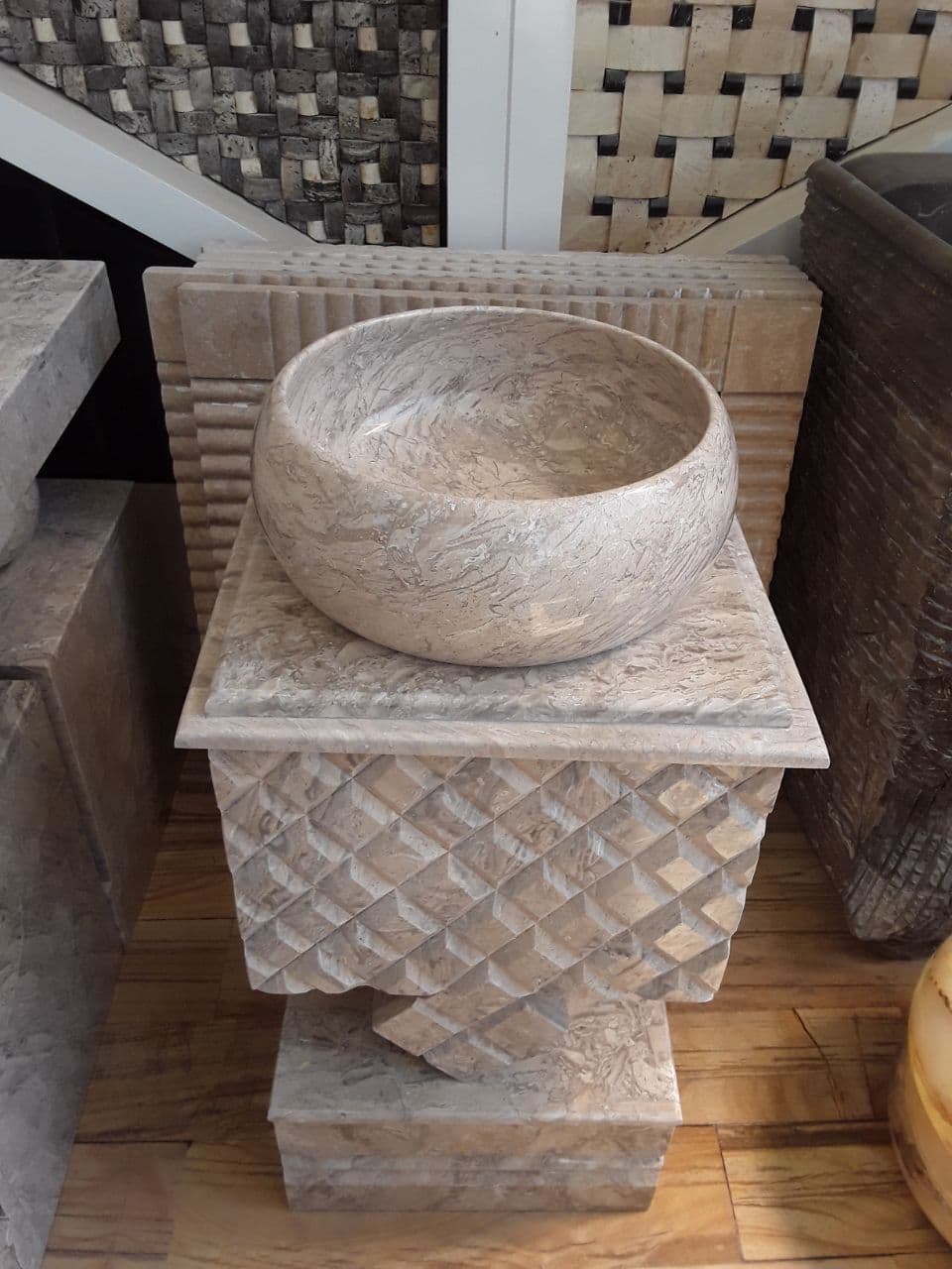 Stone Sink / Basin for Sale from Iran for Export with Different Model